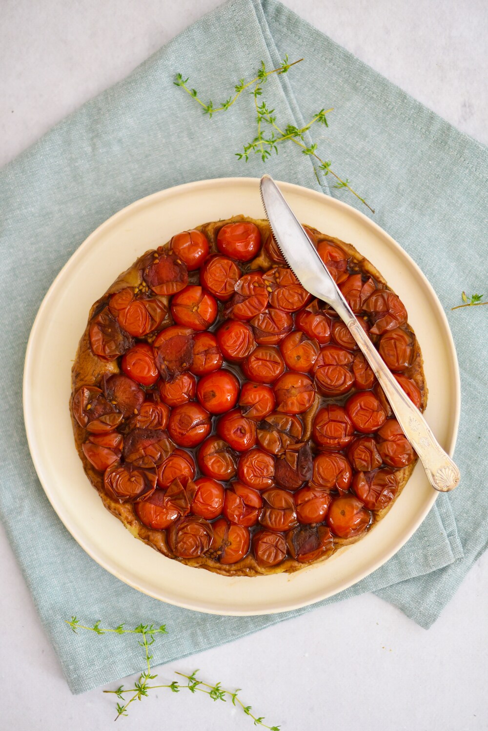 Recept met 5 ingrediënten: zo maak je deze tomaten-tarte tatin ...