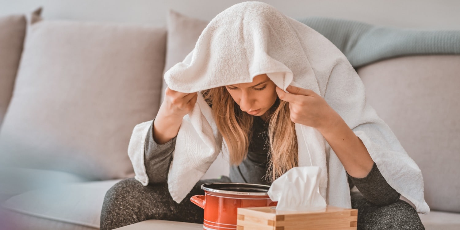 Neus stomen bij verkoudheid? Prima, maar gebruik géén menthol of zout ...