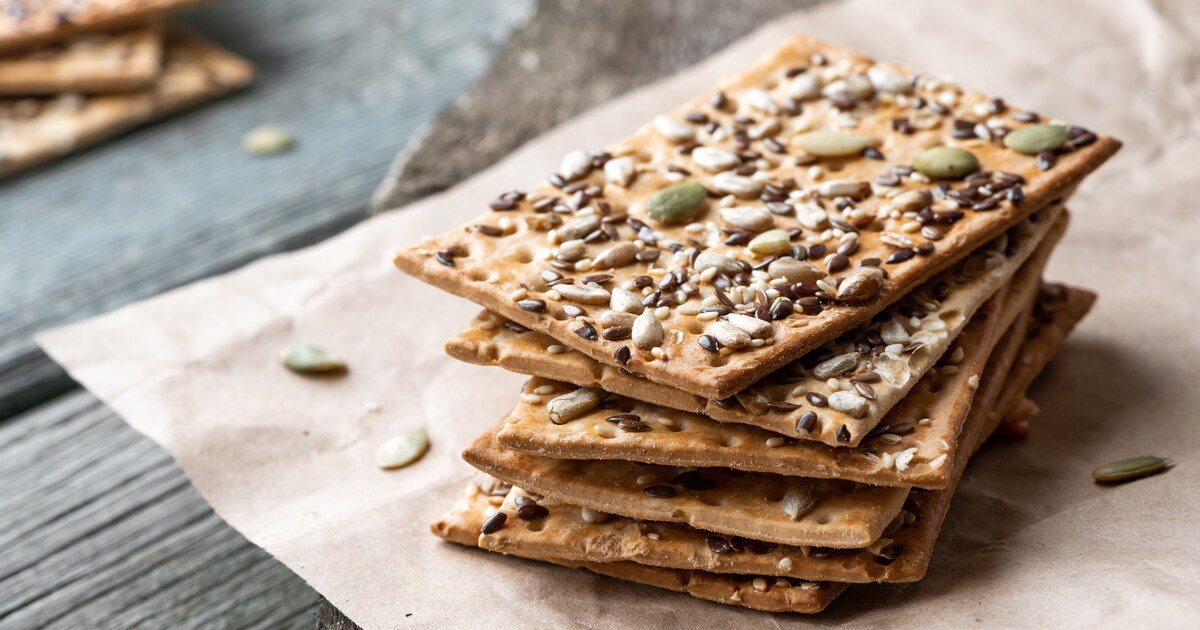 Hoeveel crackers zijn qua voedingswaarde hetzelfde als één boterham?