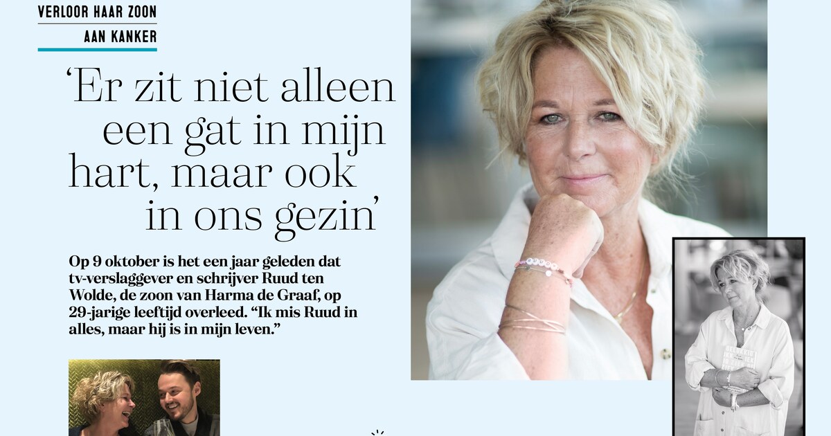 Harma, moeder van Ruud ten Wolde: ‘Ruud kon ontzettend goed léven’