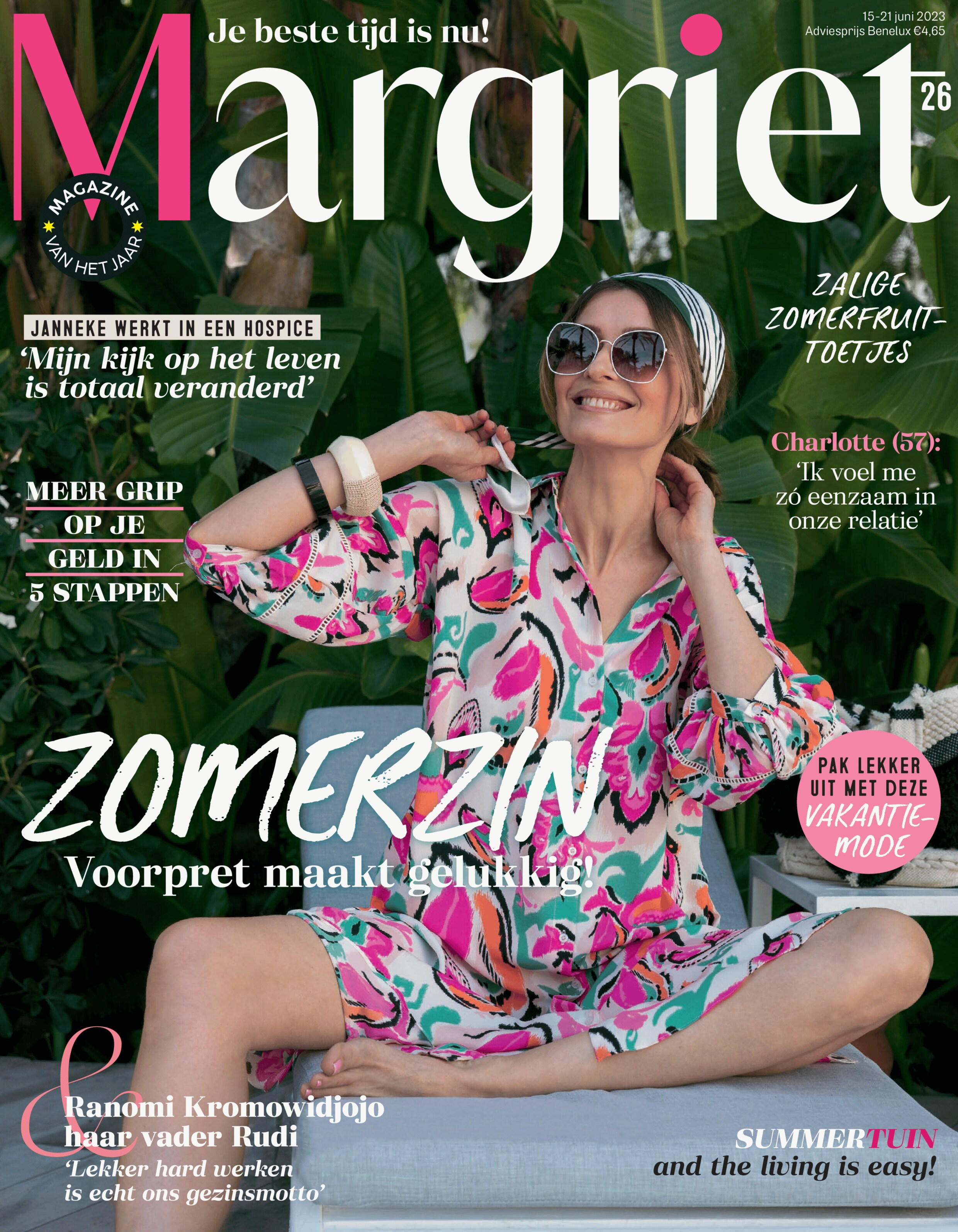 Winnen: 1x jaarabonnement op Margriet t.w.v. € 287,40 | Margriet