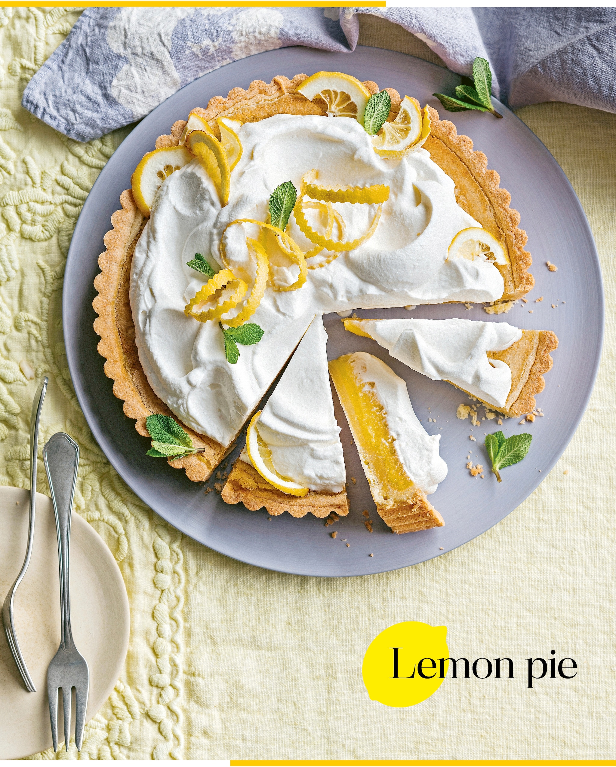 Lemon pie en nóg 3 lekkere taartrecepten met citroen