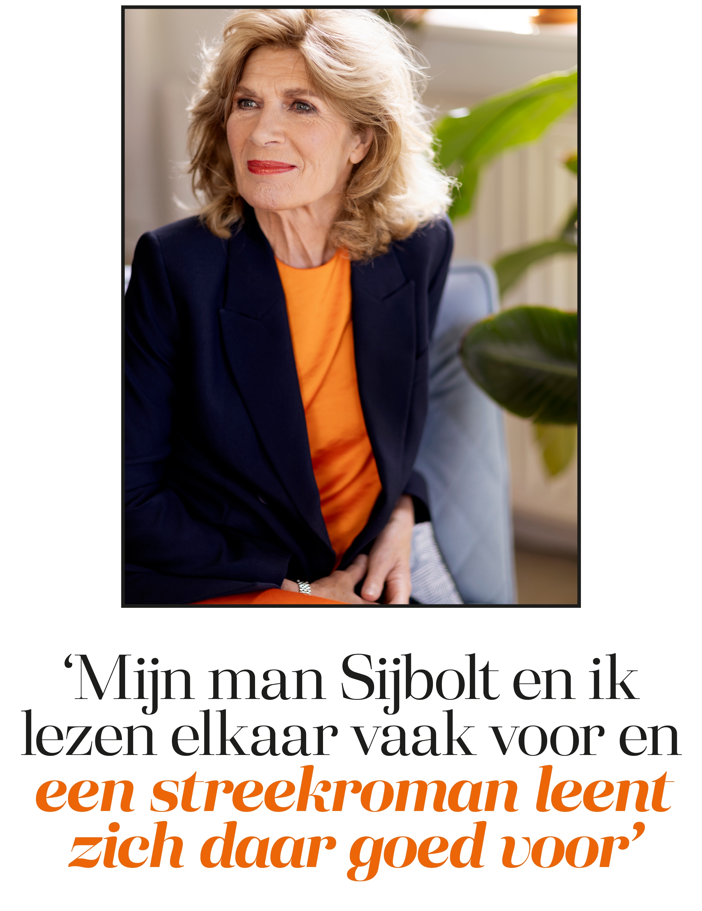 Mieke: ‘Als vriendinnen beginnen over de kleinkinderen, ga ik vaak even ...