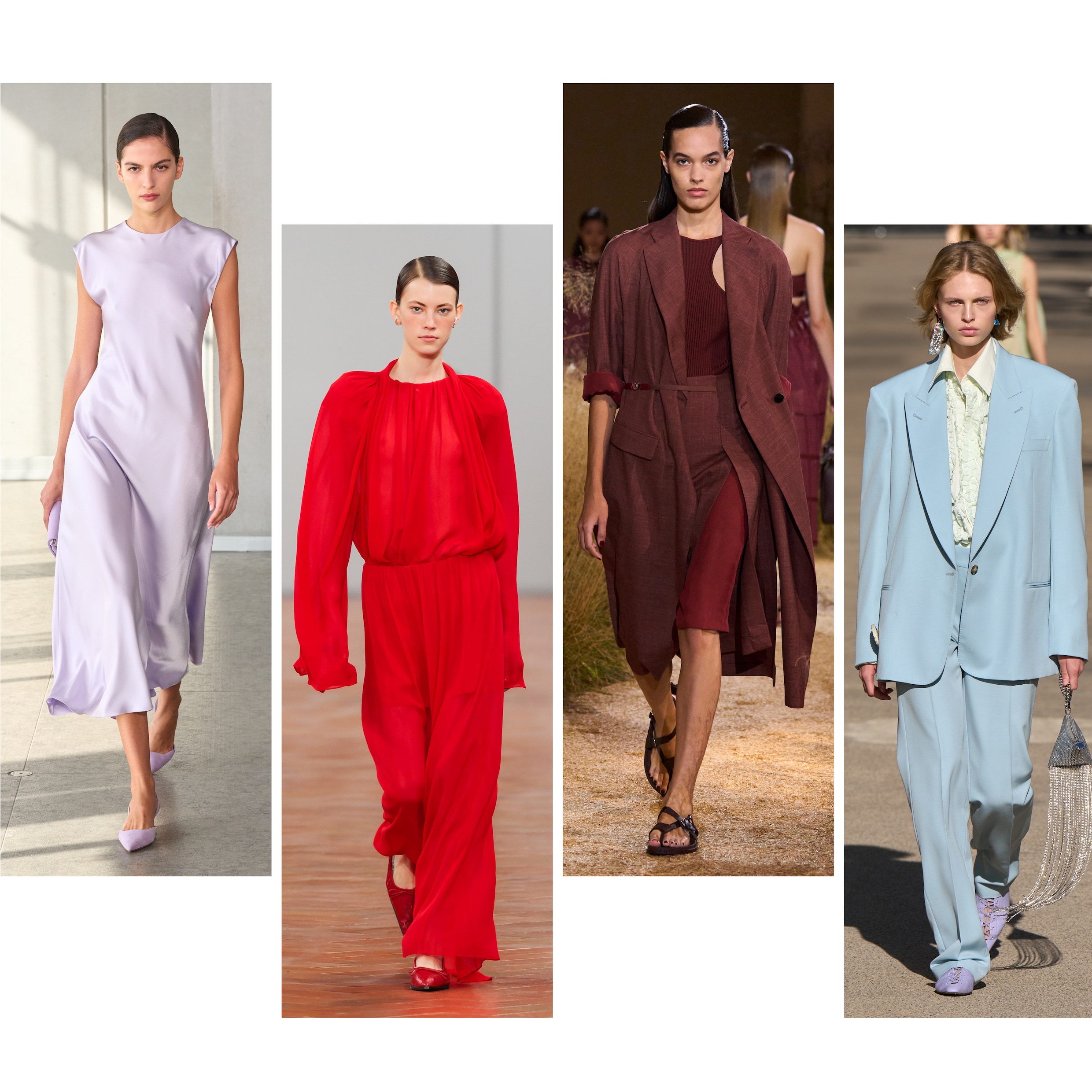 Dit zijn dé modekleuren van lente/zomer 2024 volgens mode-expert Sandra ...