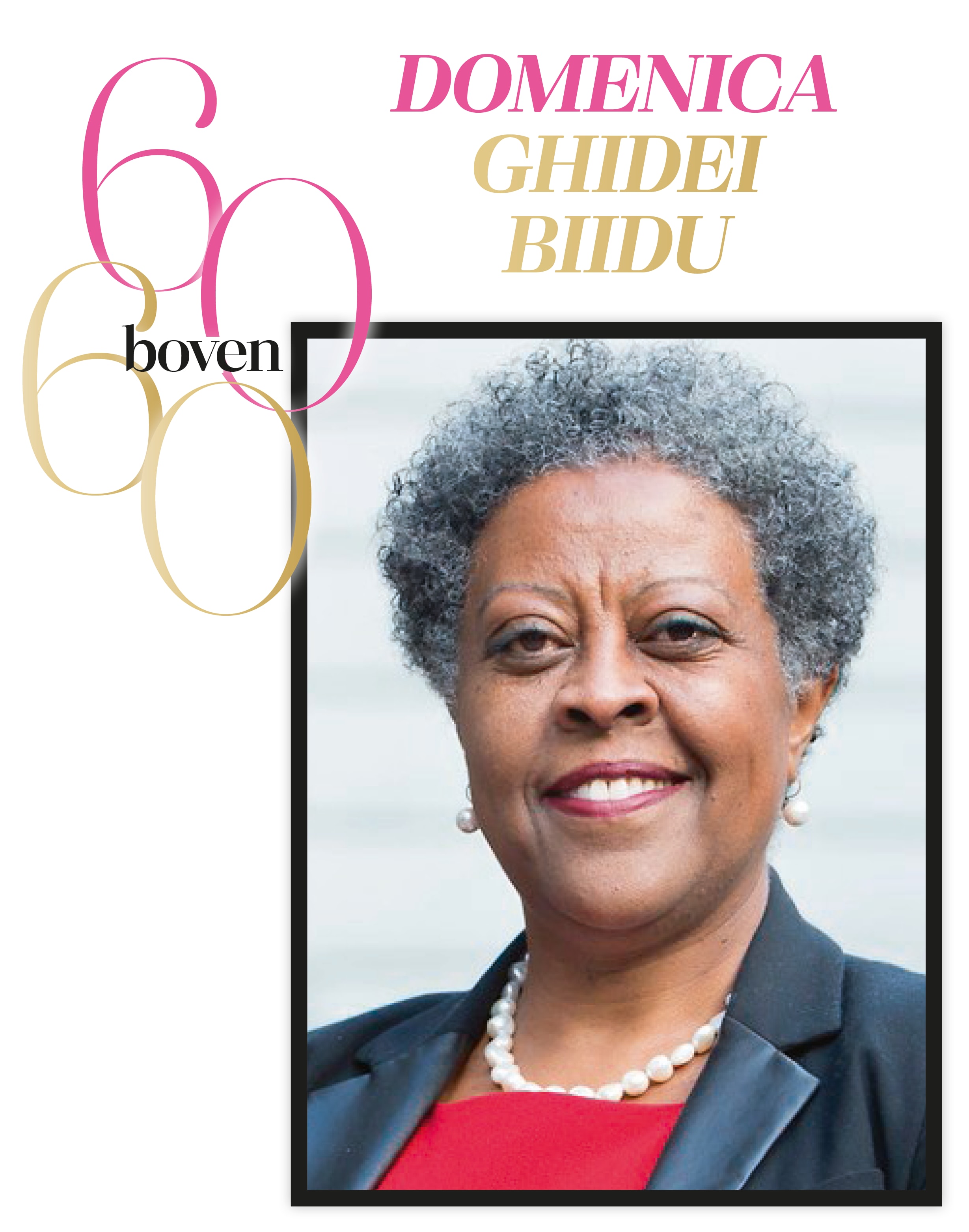 Dit zijn de genomineerden van Margriets 60 boven 60 in de categorie ...