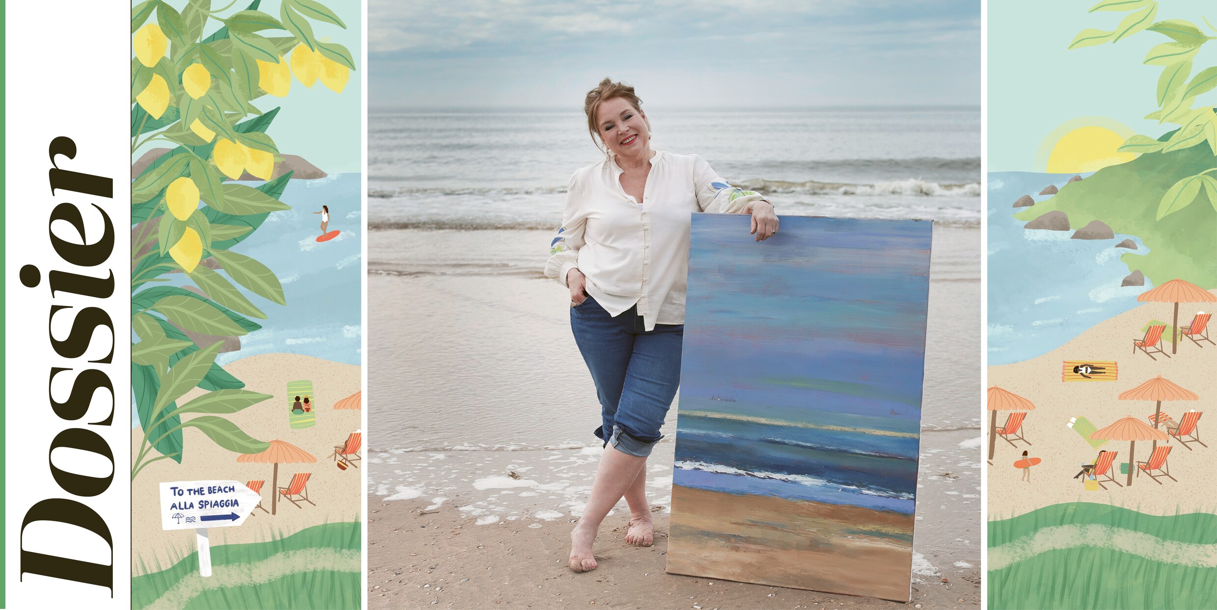 Maja Boot (71): ‘ik kom zeker vijftig keer per jaar op het strand ...