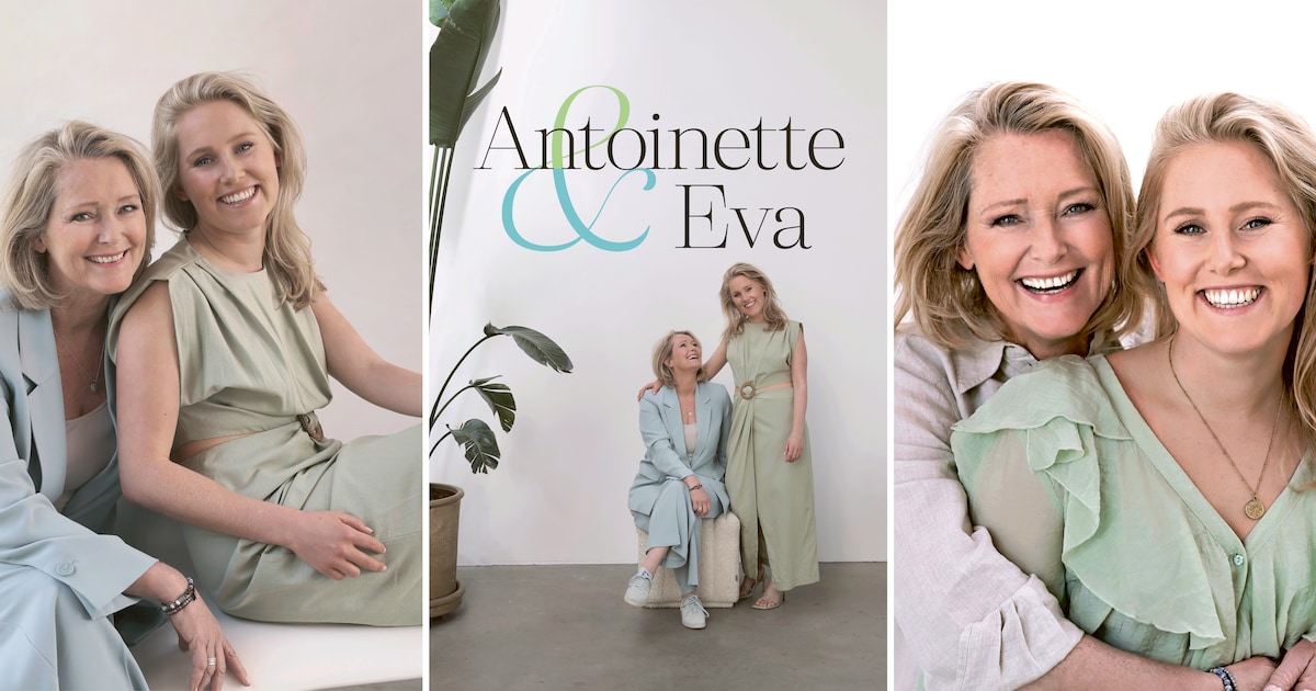 Antoinette Hertsenberg en dochter Eva: 'We lijken als twee druppels ...