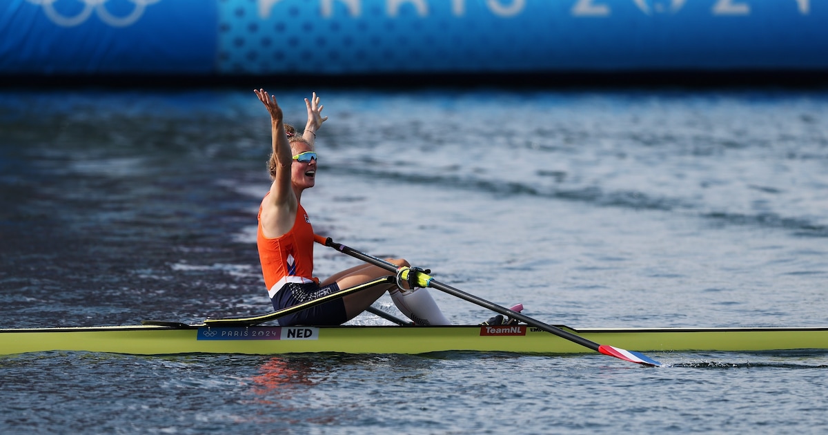 Karolien Florijn wint goud bij de Olympische Spelen van Parijs