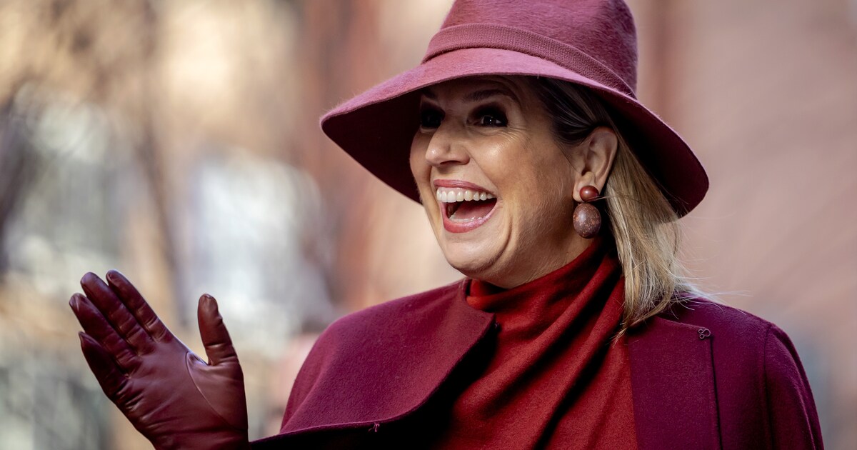 Heerlijk herfstig: nét zo mooi als koningin Máxima in bordeauxrood ...