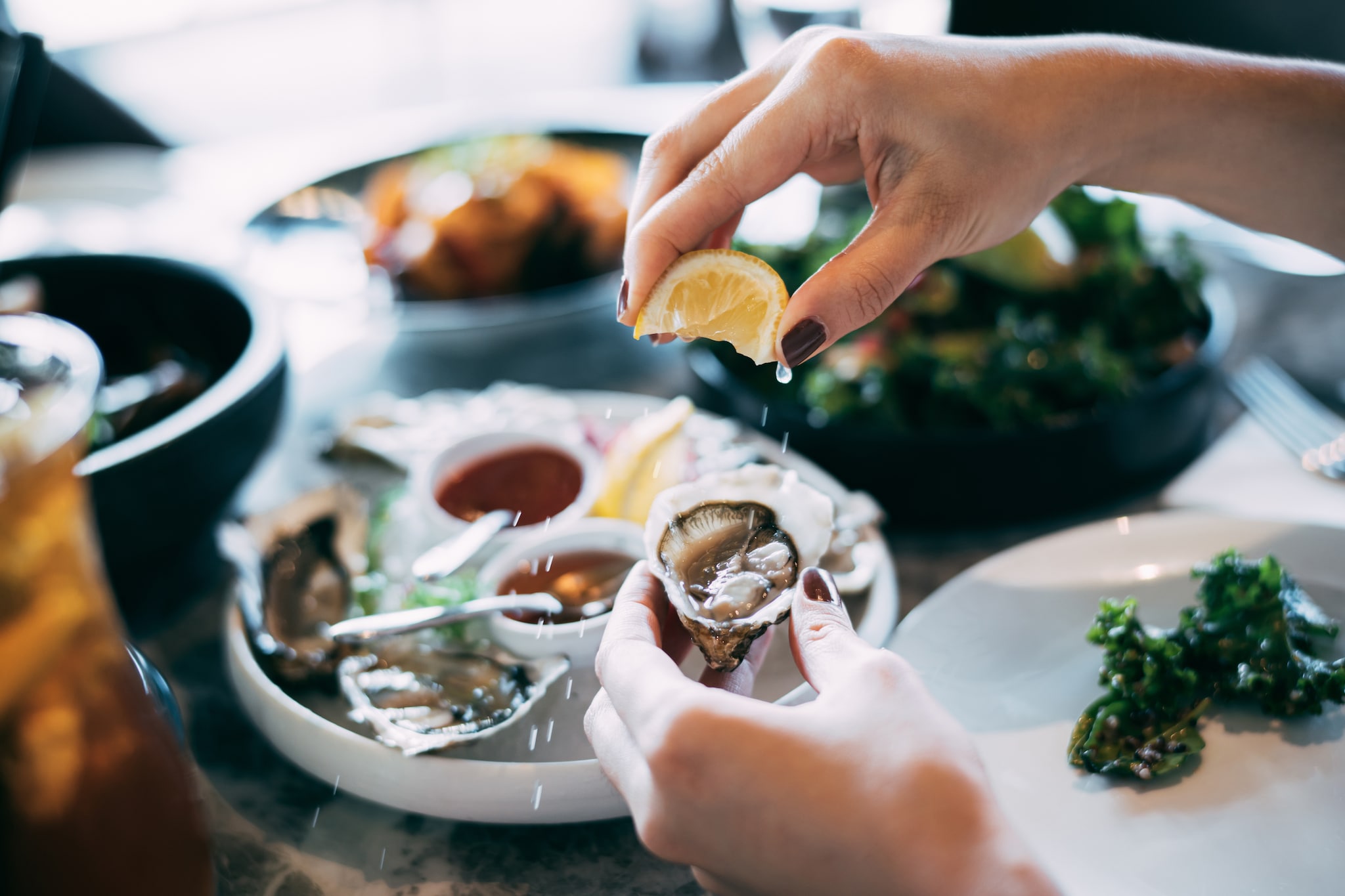 Zo (on)gezond is een oester