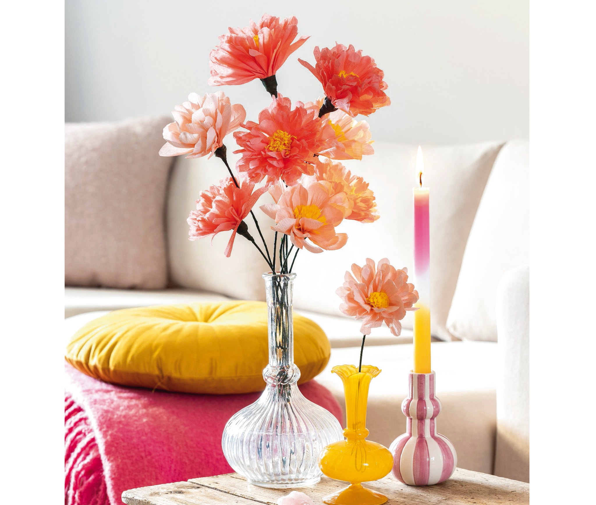 Dit duurzame bosje bloemen maak je gewoon zelf