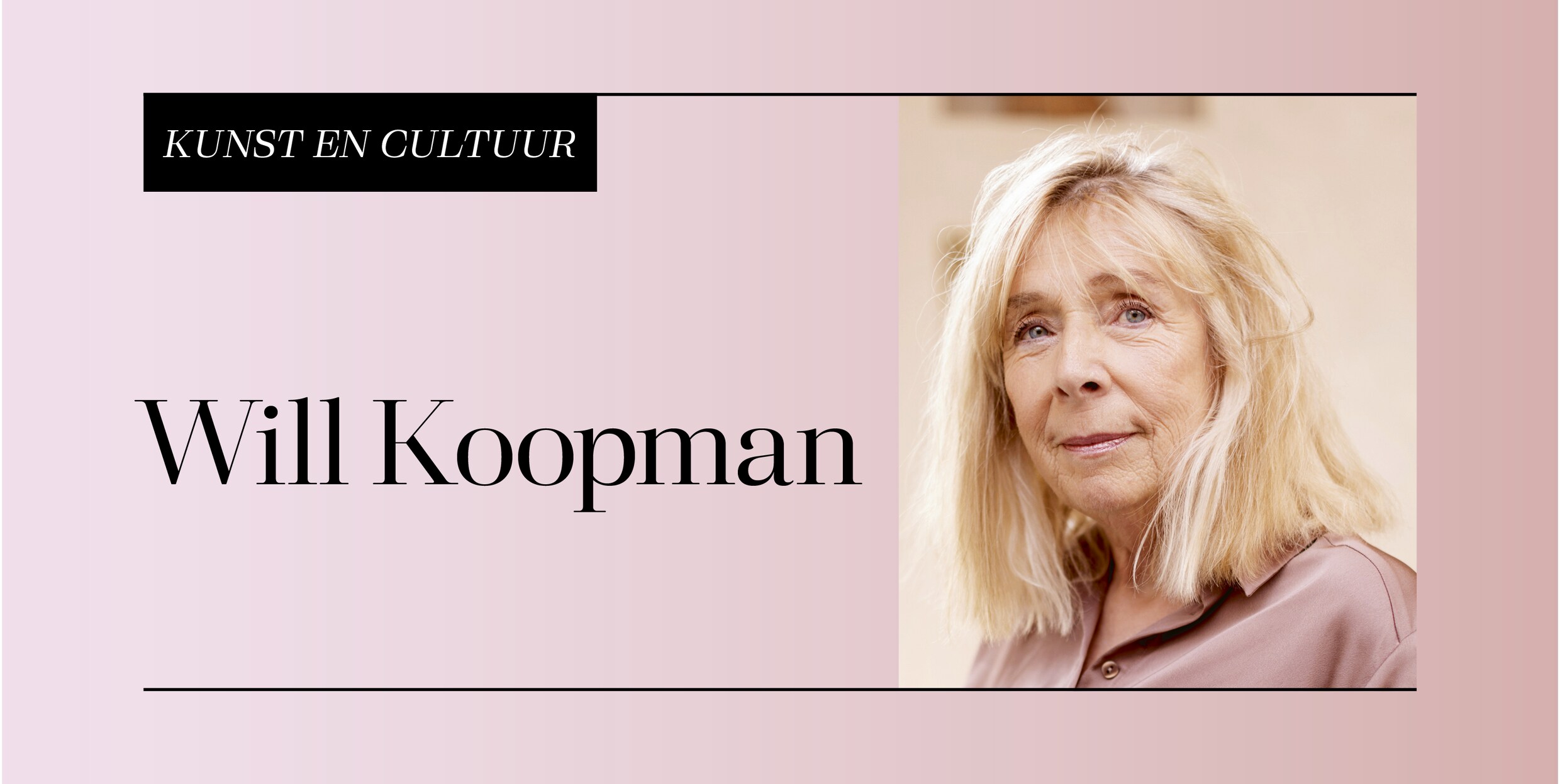 Dít zijn de genomineerden in de categorie Kunst & Cultuur | Margriet