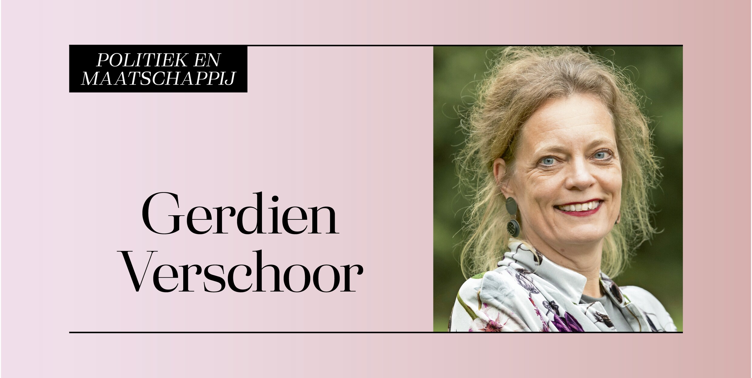 Dít zijn de genomineerden in de categorie Politiek & Maatschappij ...