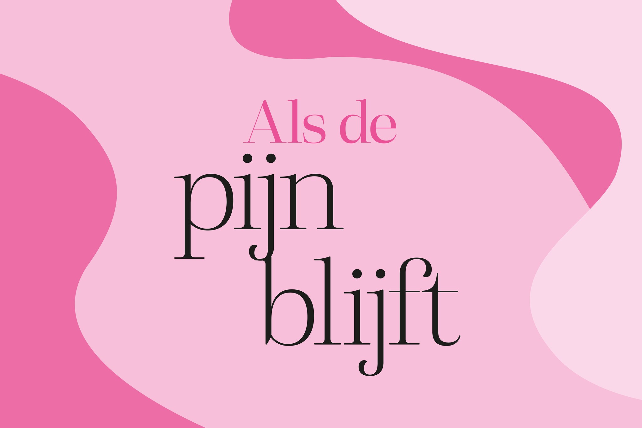 Pijnspecialist vertelt alles over pijn (bij vrouwen)