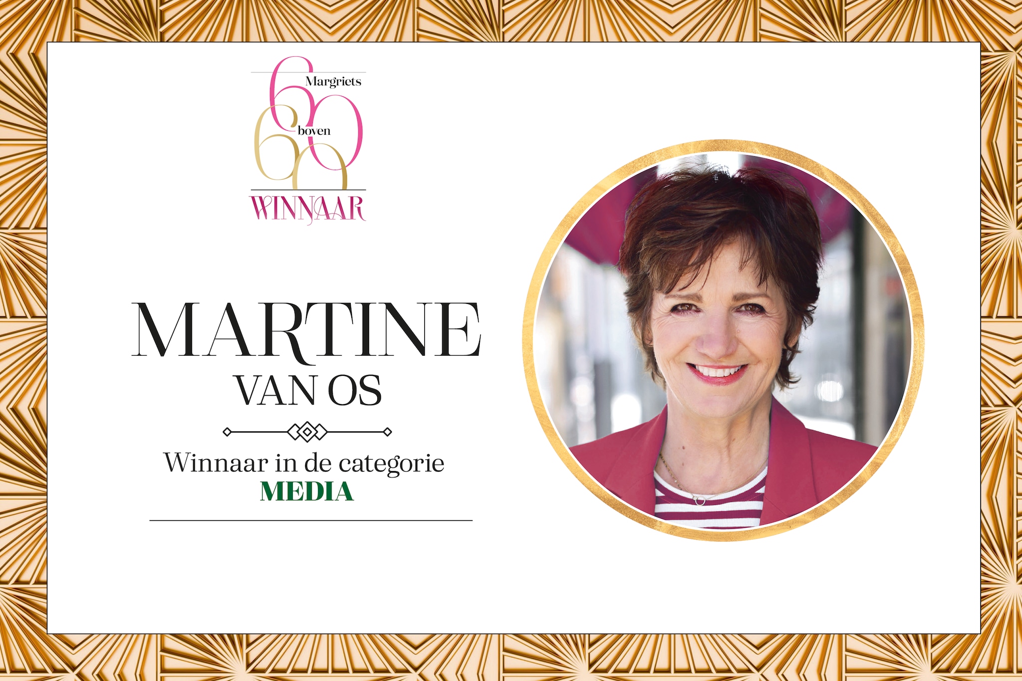 Martine van Os (68): ‘Ik zou heel graag weer willen acteren’
