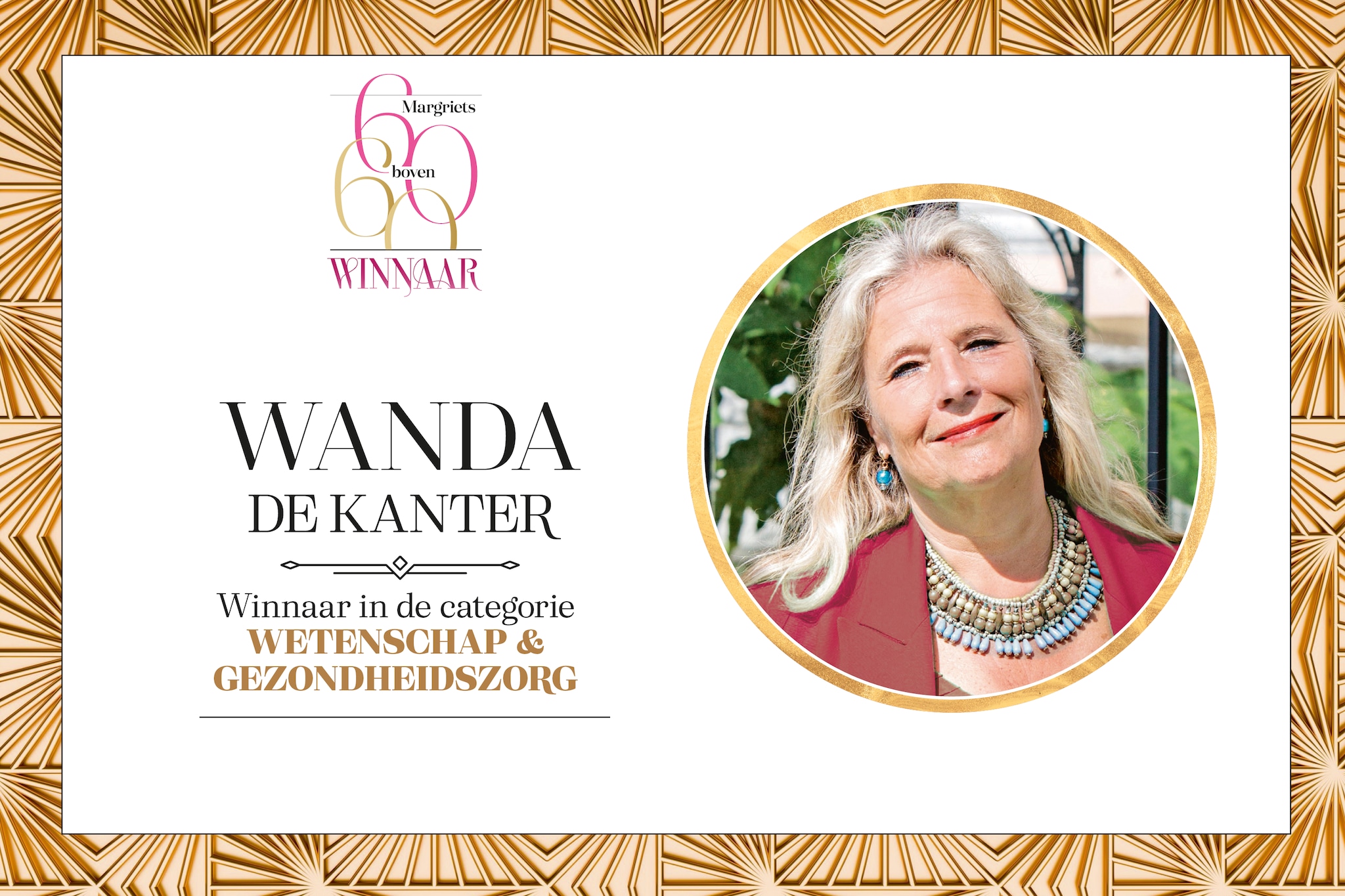 Wanda: ‘Mijn laatste werkjaren kunnen het verschil maken’